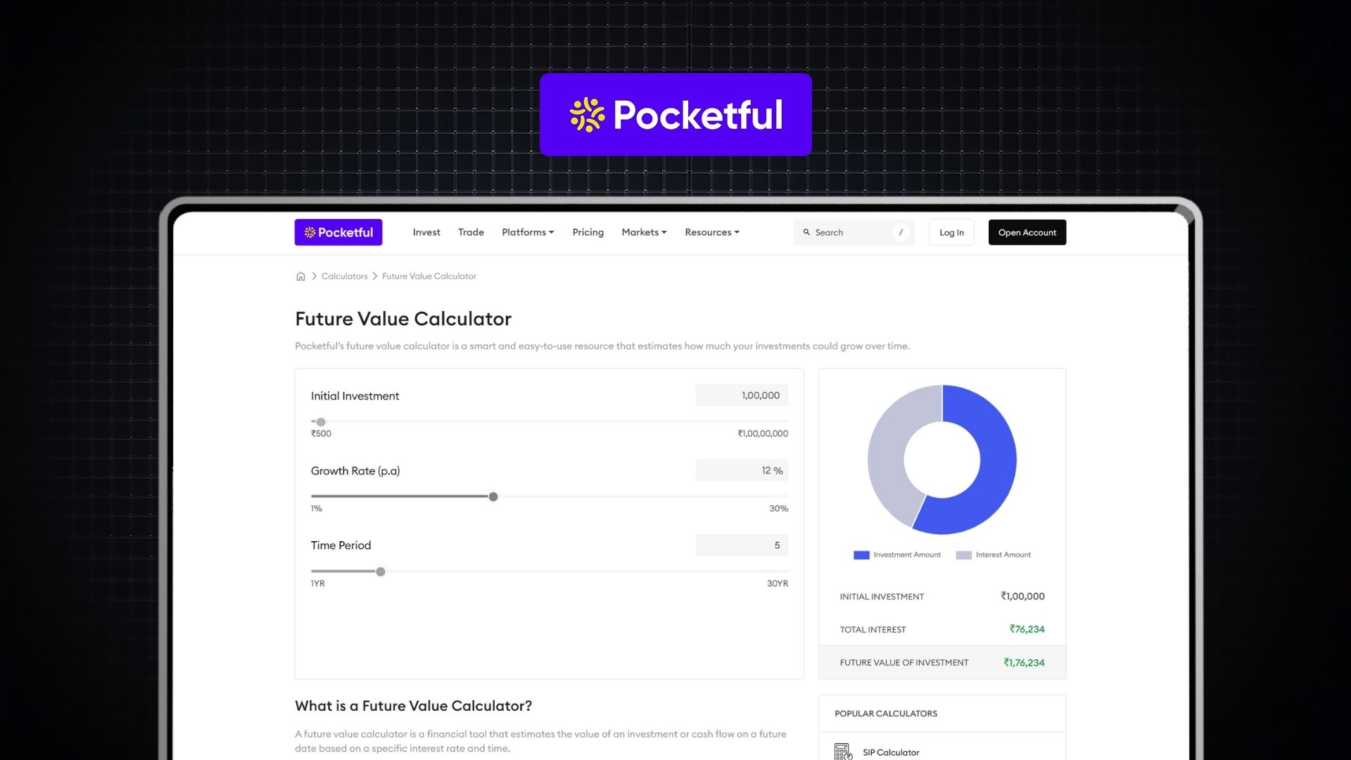 Future Value Calculator - Calculate Your Investment Growth Online