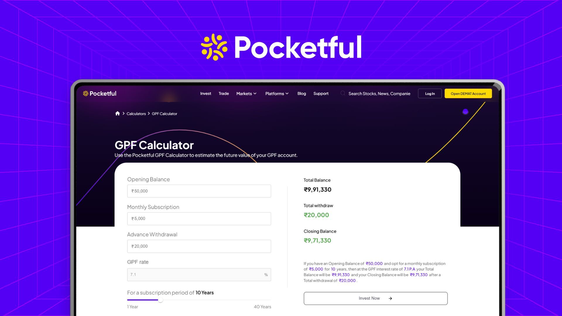 GPF Calculator - Gеnеral Providеnt Fund Calculator Online GPF Calculator - Gеnеral Providеnt Fund Calculator Online