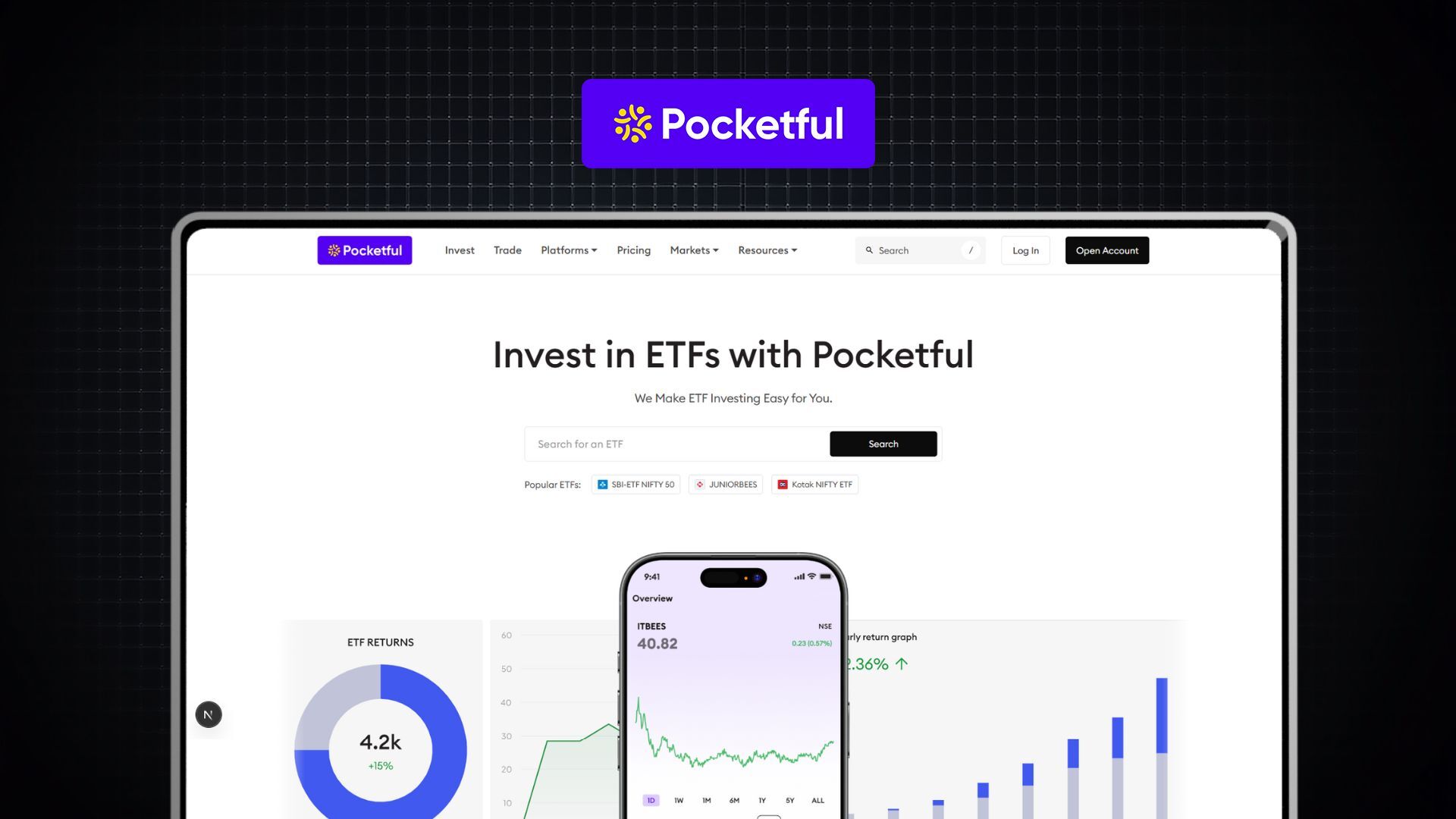 All ETFs - List of All Exchange Traded Funds Listed on NSE, BSE | Pocketful